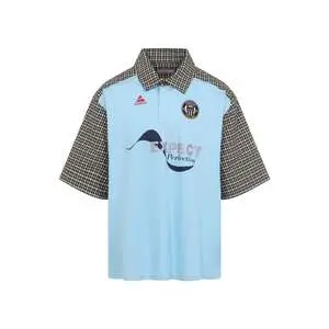Martine Rose Short Sleeves T-shirt Poloshirt - Blue