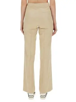 Stella McCartney Flare Fit Viscose Pants