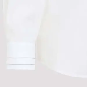 Peserico Organza Shirt With Pointed Collar And Button Fastening