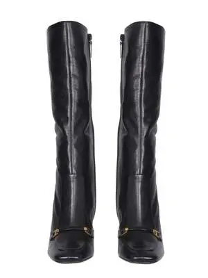 Saint Laurent Camden Zip-up High Heel Boots