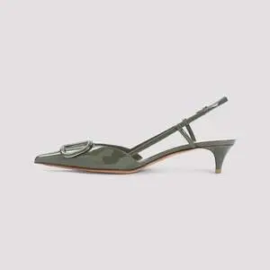 Valentino Garavani Calf Leather Slingback Pumps