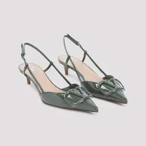 Valentino Garavani Calf Leather Slingback Pumps