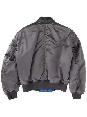 TOM FORD Silk Bomber Jacket - Gray