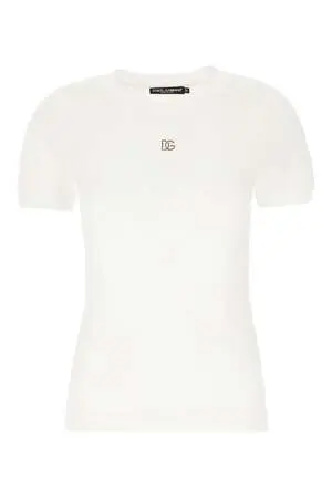 Dolce & Gabbana Embellished Logo T-shirt - Multicolor