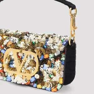 Valentino Garavani Small Shoulder Bag With Studded Detail