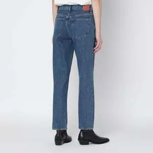 ANINE BING Kate Jeans In Medium Indigo - Blue