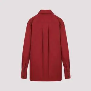 Saint Laurent Cotton Shirt With Button Closure