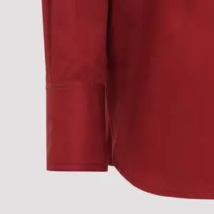 Saint Laurent Cotton Shirt With Button Closure