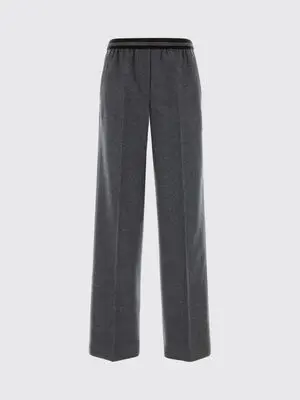 Miu Miu Wool Blend Trousers - Gray
