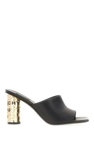 Givenchy Mule With Sculptural Heel - Multicolor