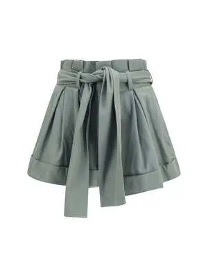Balmain Wide Leg Shorts For Women
