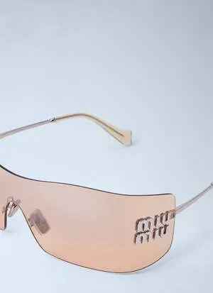Miu Miu B53s Sunglasses - Silver