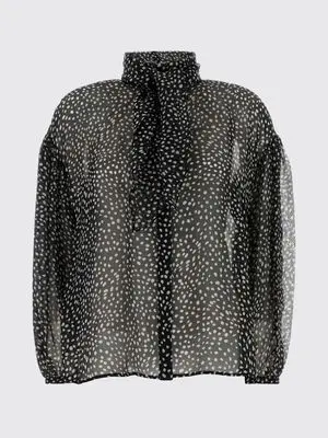 Max Mara Printed Blouse - Black
