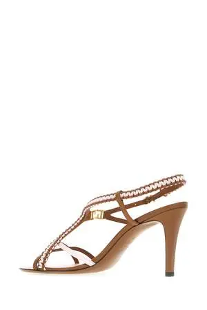 Fendi Braided Heeled Sandals