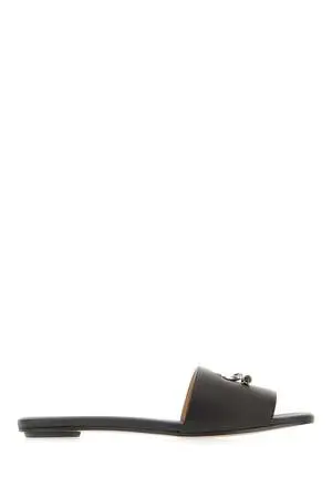 Alexander McQueen Flat Mules With Horsebit Detail - Multicolor