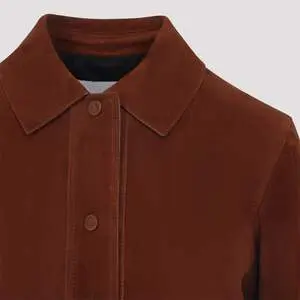 YVES SALOMON Lamb Leather Jacket - Multicolor