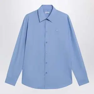 Burberry Cornflower Cotton Poplin Shirt - Blue