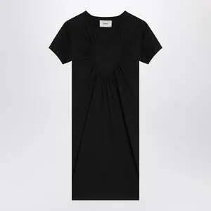 Coperni Mini Dress With Ruffled Heart Detail