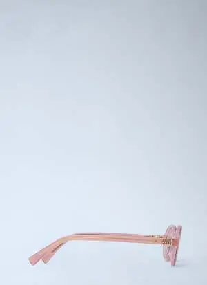 Miu Miu Oval Frame Sunglasses