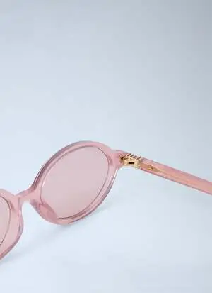 Miu Miu Oval Frame Sunglasses