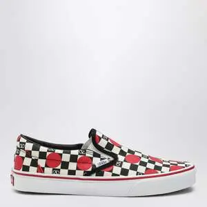 VALENTINO GARAVANI X VANS Slip-on Sneakers With Vlogo Checkerboard Print - Multicolor