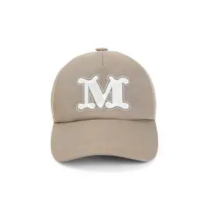 Max Mara Ribaldo Cotton Gabardine Baseball Cap
