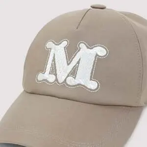 Max Mara Ribaldo Cotton Gabardine Baseball Cap