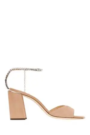 JIMMY CHOO Embellished Strappy Heeled Sandals