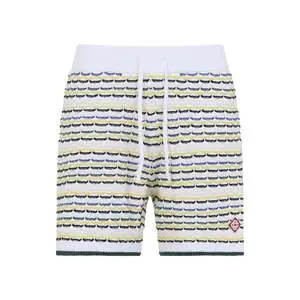 Casablanca Tuck Stitch Bermuda Shorts - Multicolor