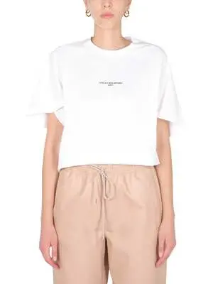 Stella McCartney Crewneck T-shirt With Logo