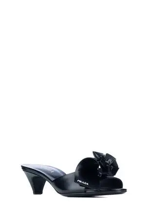 Prada Bow Detailing Mules