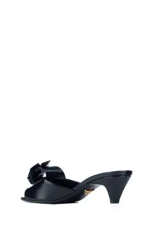 Prada Bow Detailing Mules