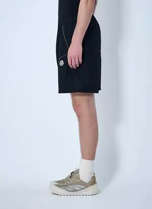 Moncler Technical Shorts With Contrast Stitching