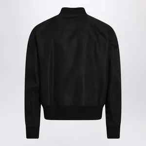 Rick Owens Zip-up Cotton-blend Bomber Jacket