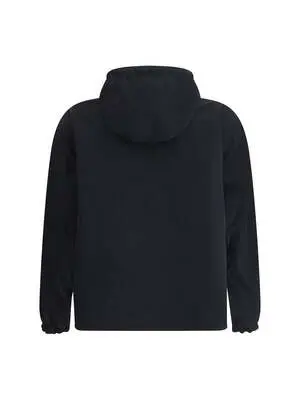 Burberry Reversible Check And Plain Waterproof Jacket