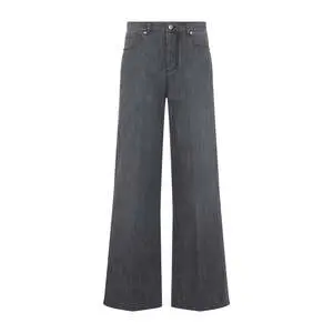 Bottega Veneta Wash Cotton Jeans - Black