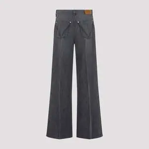 Bottega Veneta Wash Cotton Jeans - Black