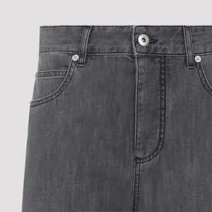 Bottega Veneta Wash Cotton Jeans - Black