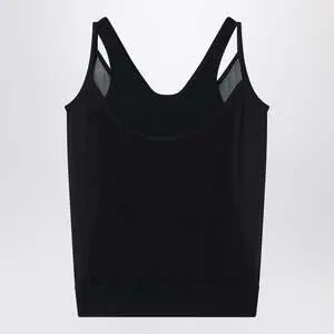 Fendi Viscose Sleeveless Dress With Asymmetrical Hem