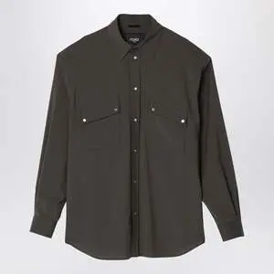 Fendi Dark Wool Blouson