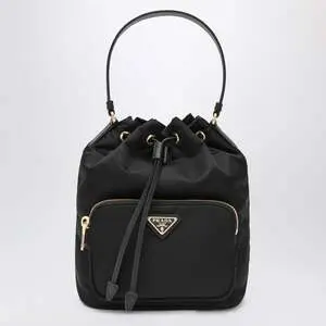 Prada Re-nylon Bucket Bag - Black