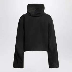 Balenciaga Cropped Hooded Jacket