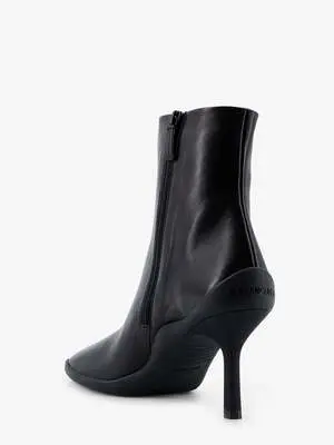 Balenciaga Shibuya Leather Boots With Side Zip