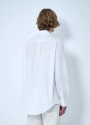 Our Legacy Embroidered Cotton Poplin Shirt