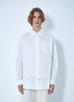 Our Legacy Embroidered Cotton Poplin Shirt - White