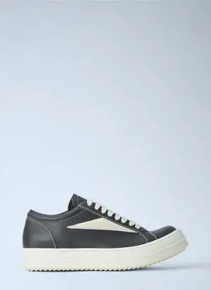 Rick Owens Low-top Leather Sneakers - Gray