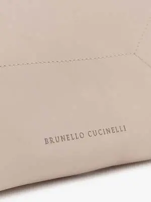 Brunello Cucinelli Duo Leather Shoulder Bag - Multicolor