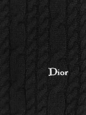 Dior Cable Knit Cashmere Sweater - Multicolor