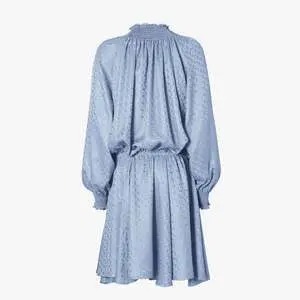 Fendi Jacquard Silk Dress