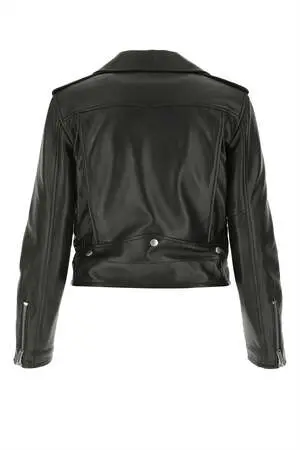 Saint Laurent Nappa Leather Biker Jacket